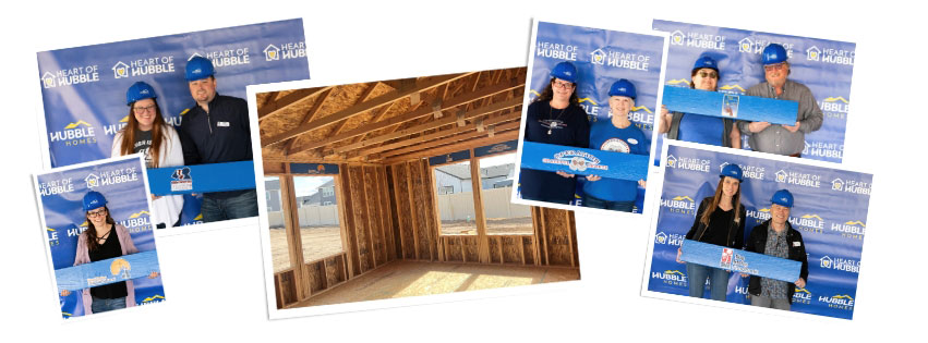 2024 Hubble Hero Home Framing Event with Charities - Hubble Homes, LLC