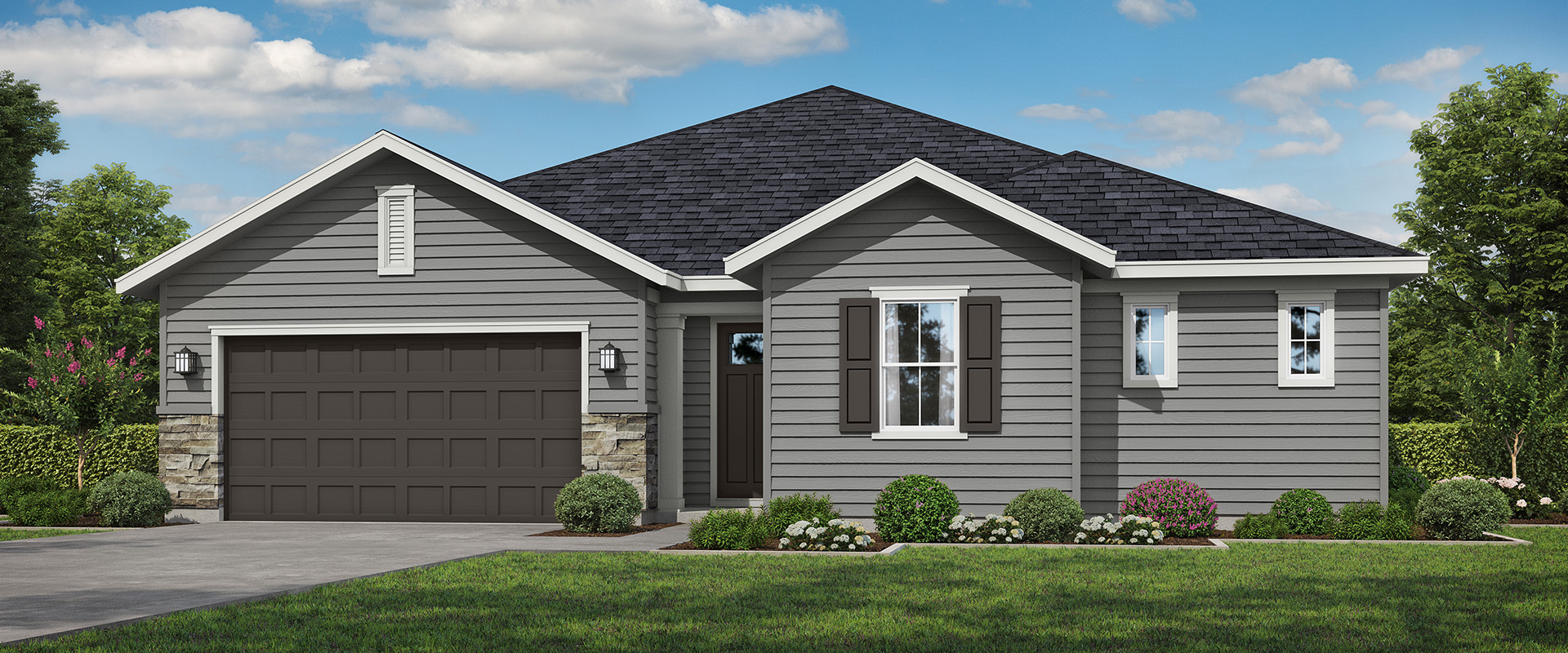 Hemlock a 3 bedroom 2.5 bath home.