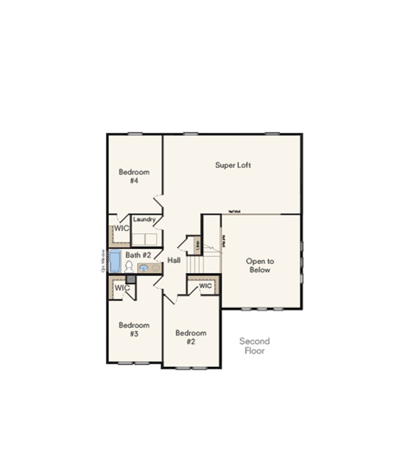 Trinity | 2-Story Floor Plan New Home in Idaho | Hubble Homes